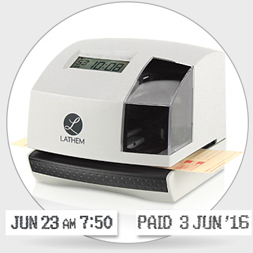 Florida Time Clock - Time Card Holder 25 slot time card rack